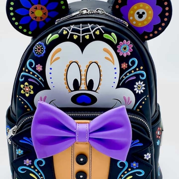 Loungefly | Bags | Loungefly Disney Mickey Mouse Sugar Skull Mini ...